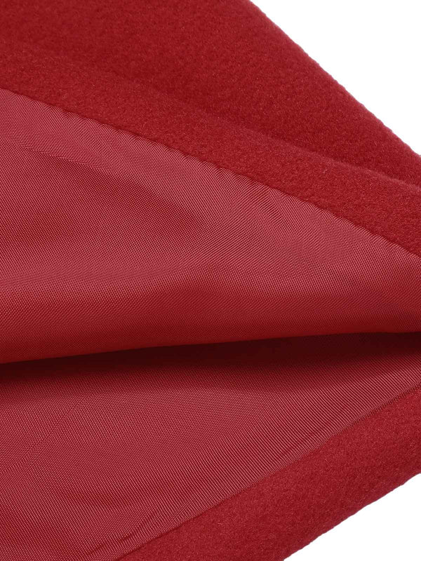 1950s Solid Color Lapel Slim Coat | Retro Stage