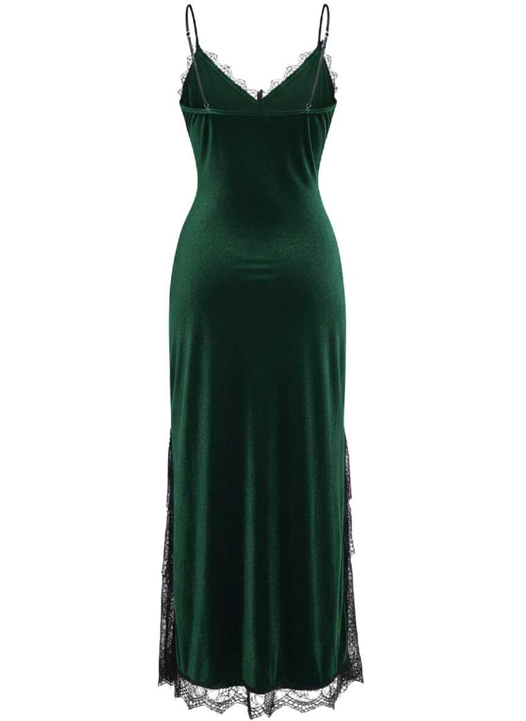 1960s Slip Velvet Lace Nightgown | Retro Stage